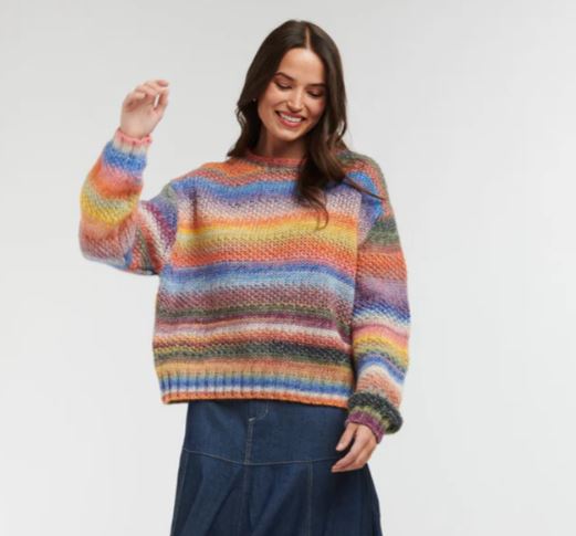 Italian Star Strata Knit Jumper – MODA In Fashion
